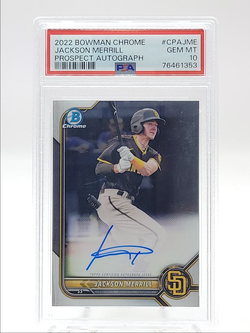 A Star is Born: Jackson Merrill Rookie and Prospect Cards