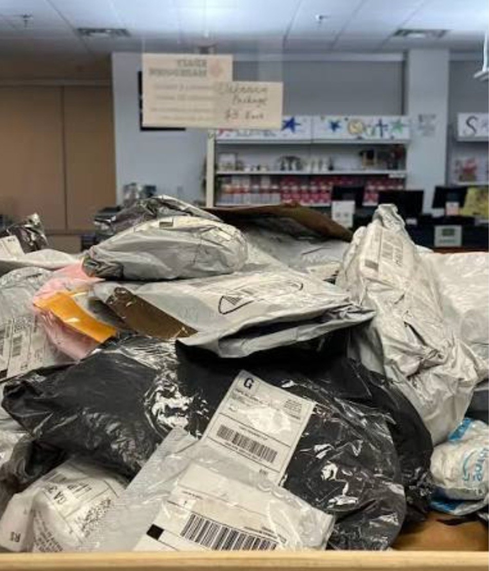 lost unclaimed undelivered post parcel packages joblot of parcels 6 x ...