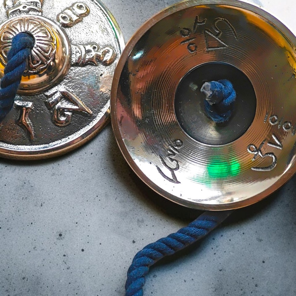 Authentic Tibetan Tingsha Bells | Handmade Meditation Cymbals for Sound ...