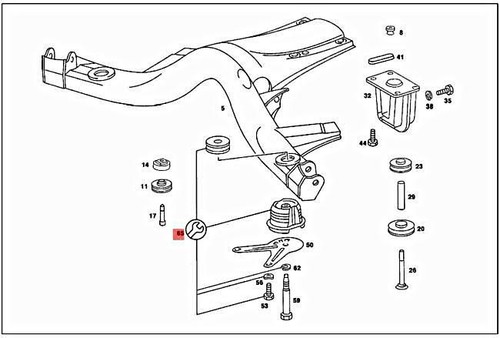 Genuine MERCEDES R107 SL R107 Repair kit 1075860035 | eBay