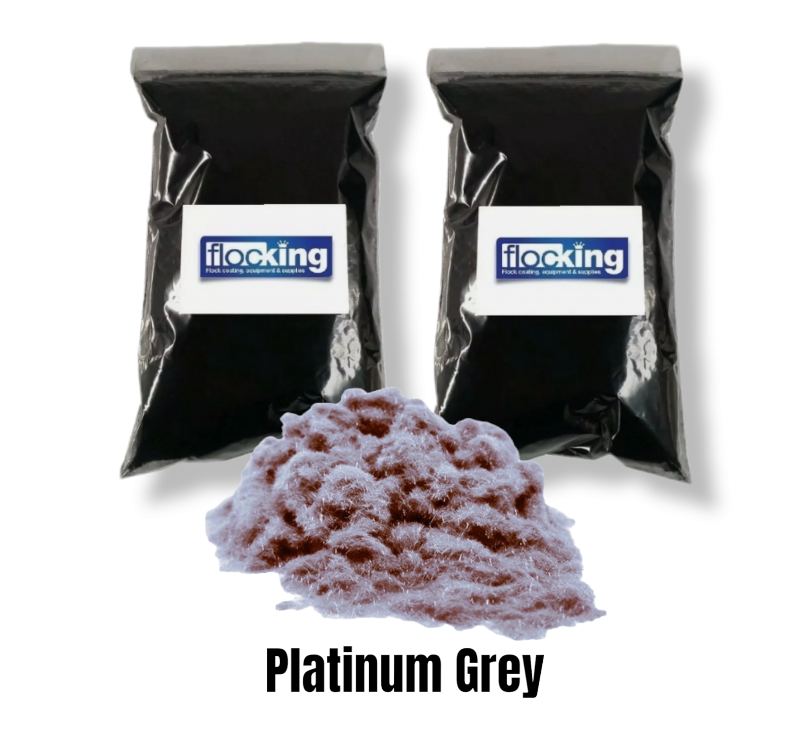 Flocking Powder Hot Pink 2 x 1 Sqm Bags Flock fibres 2 Sqm Meter ...