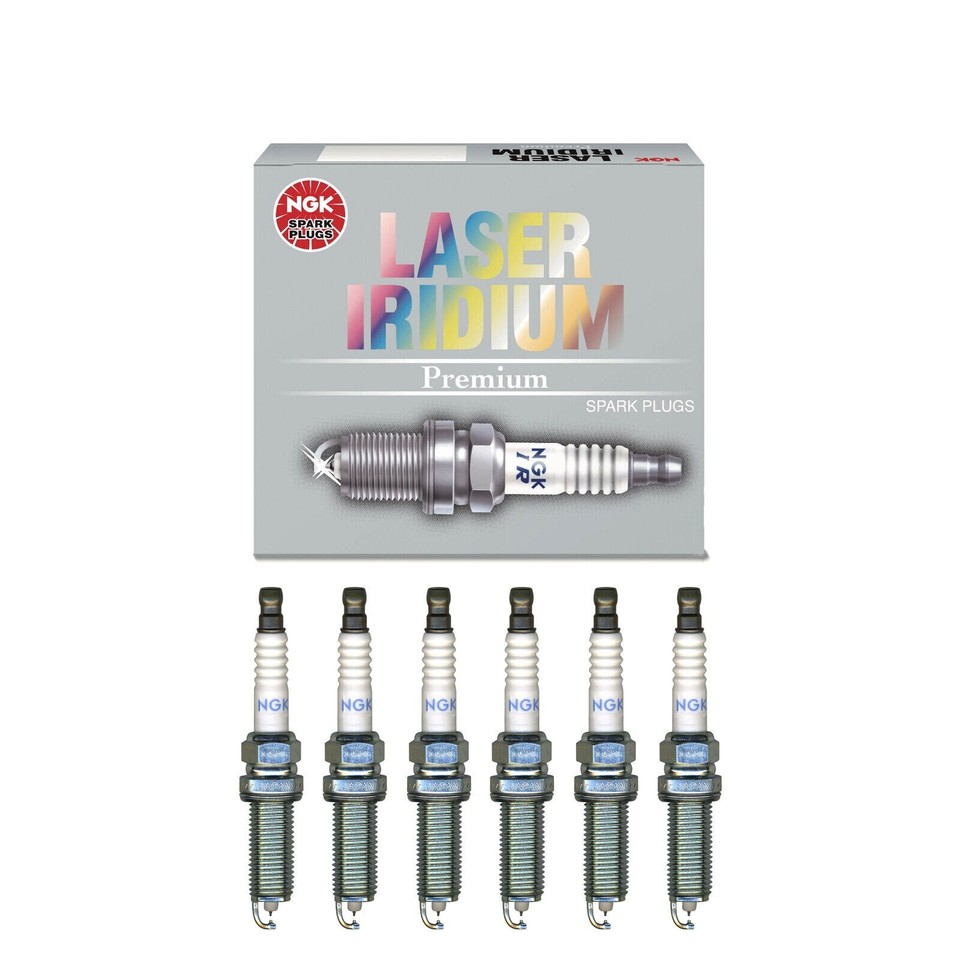 NGK Laser Iridium Spark Plug Set 6PCS. 08-20 for Infiniti Nissan 1406 ...