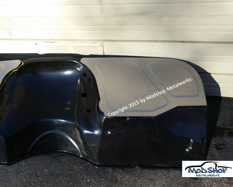 Raw Steel Firewall Panels With Bead Roll 1967-1972 Chevy C10/Blazer ...