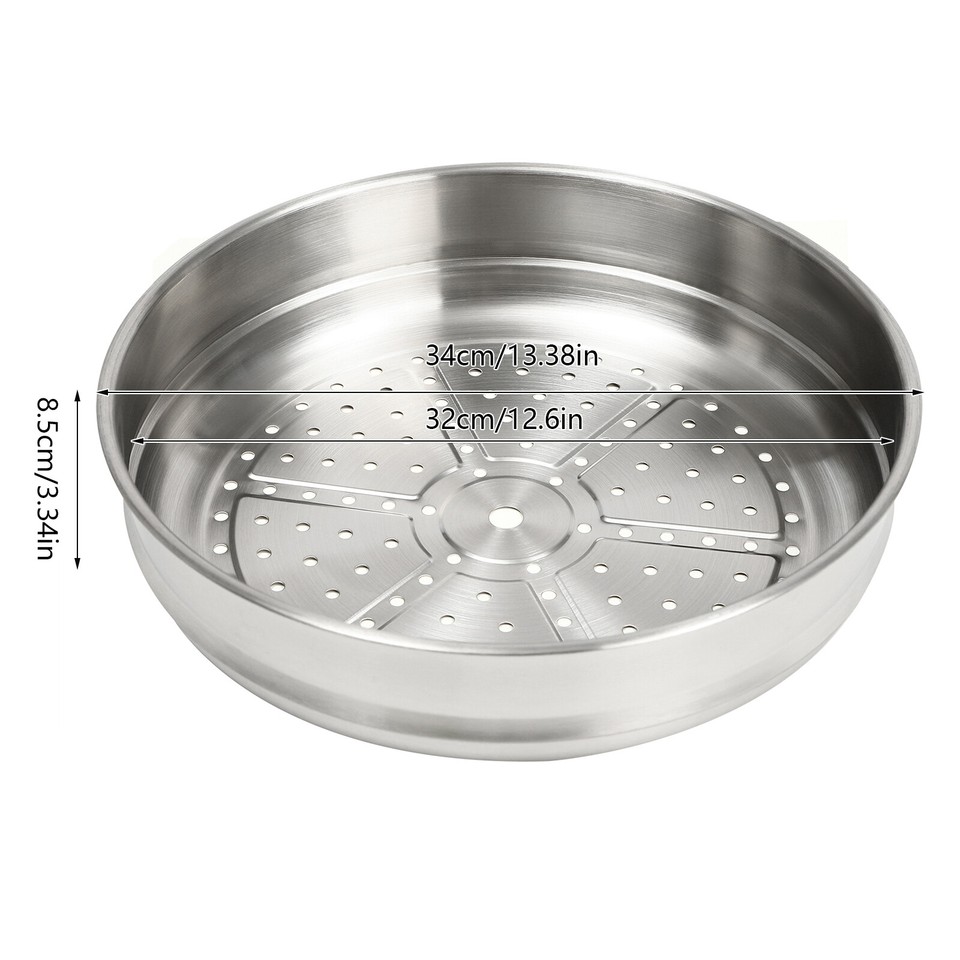 Nonstick Cooking Honeycomb Wok Pan w/Lid Stainless Steel Steamer Pot ...