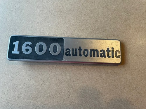Lancia Beta 1600 Automatic Rear Badge | eBay UK