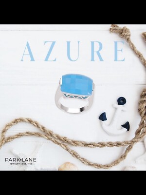 NEW Park Lane Azure Ring SZ 9 | eBay