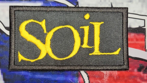 EMBROIDERED SOIL ROCK BAND PATCH (Please Read Ad) | eBay
