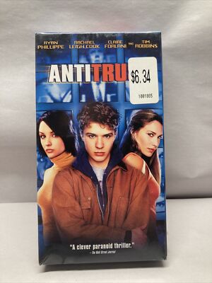Antitrust (VHS, 2001) Ryan Phillippe, Tim Robbins Amazing Condition ...