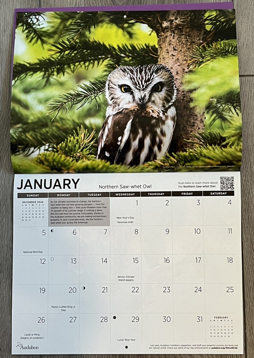 National Audubon Calendar 2014 Audubon Nature Wall Calendar 2025