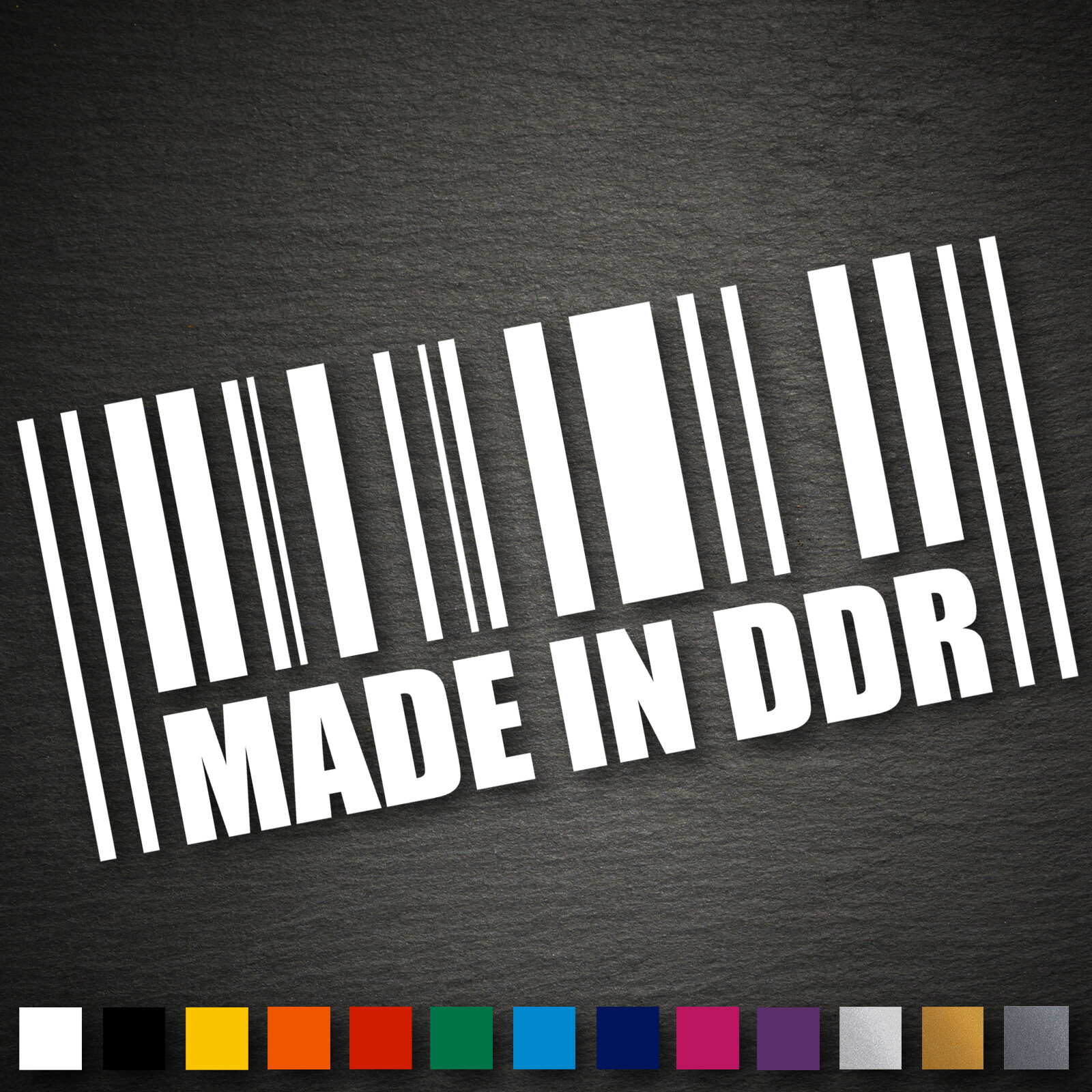 13204 Made in DDR Aufkleber 63x140mm Ossi Sticker Tuning Ost Osten | eBay