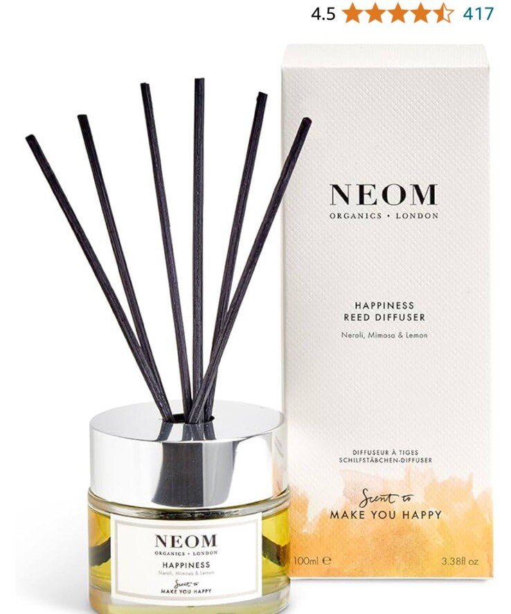 Neom HAPPINESS Reed Diffuser 100 ml New & Boxed | eBay UK