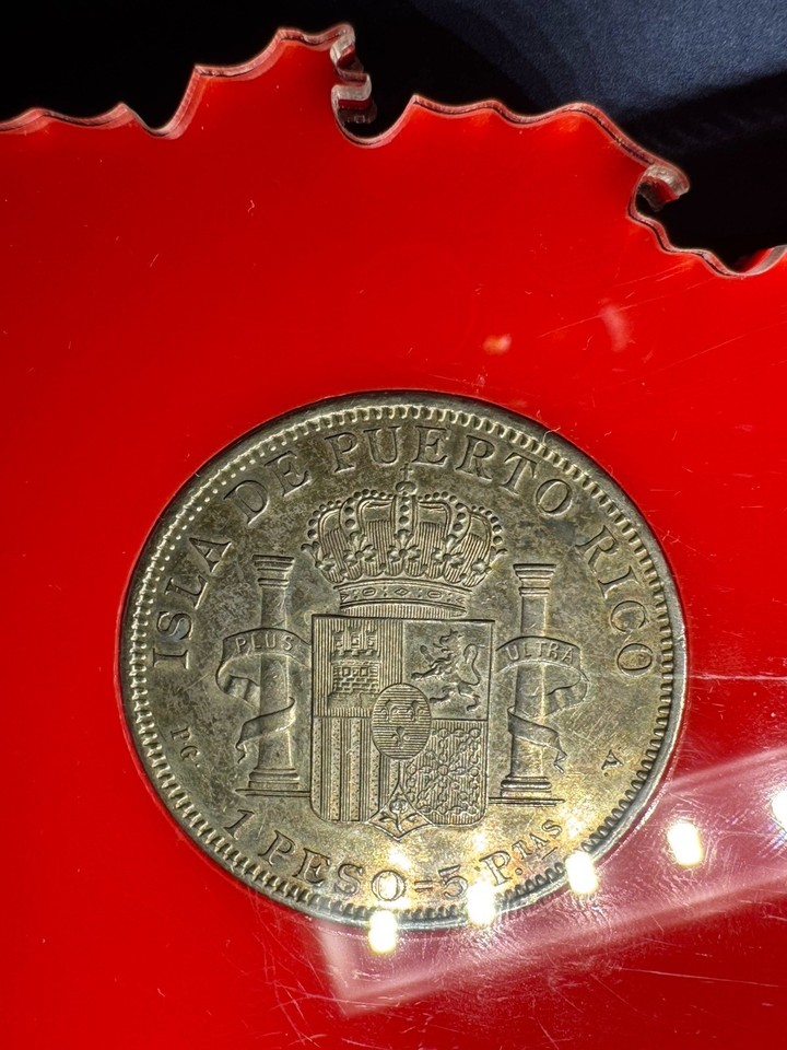 1895 1896 Puerto Rico🇵🇷 5 coins It is a complete collection 😎😎 | eBay