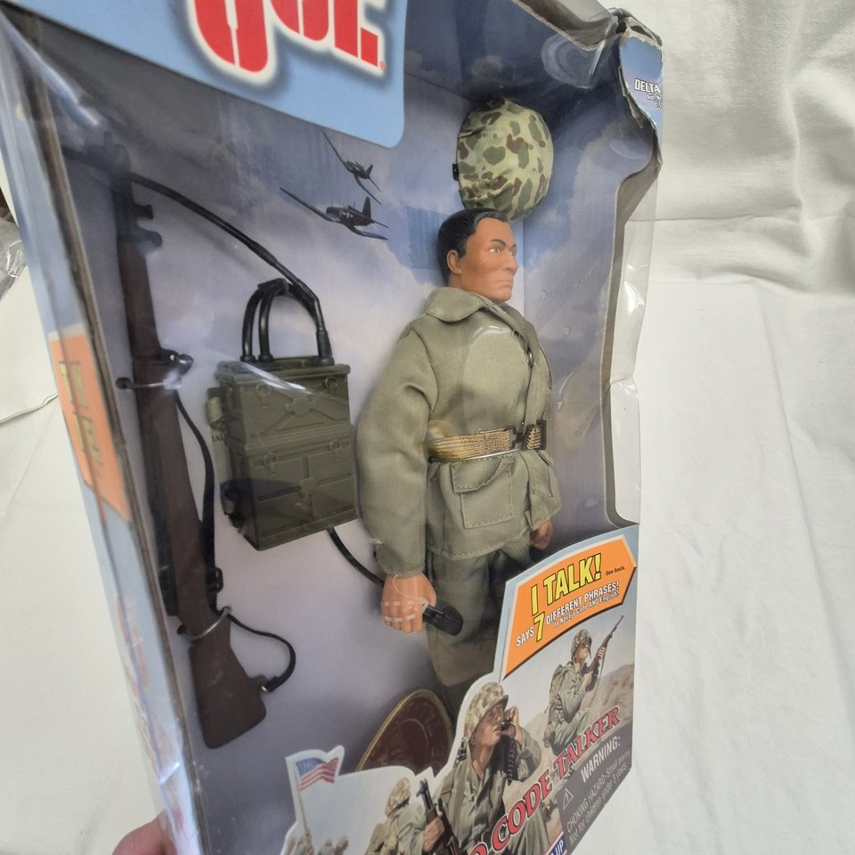 GI Joe Navajo Code Talker, Speaks 7 Different Phrases In Navajo | eBay