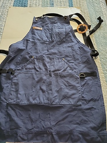 Dark Blue - Asaya Chef BBQ and Work Apron Tough Durable | eBay