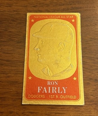 1965 Topps Baseball Embossed Set-Break # 2 Ron Fairly EX | eBay