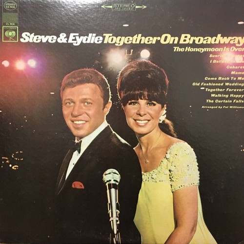 Stereo 2 Eyes 360 Sound Label Steve Eydie Together On Broadway organ b ...
