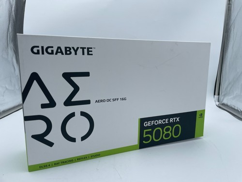 GIGABYTE AERO GeForce RTX 5080 OC 16GB GDDR7 PCI Express 5.0 Graphics ...