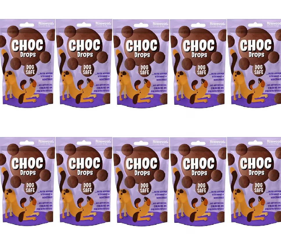 CHOC DROPS - (200g) - Rosewood Dog Chocolate Safe Feed Treats bp ...