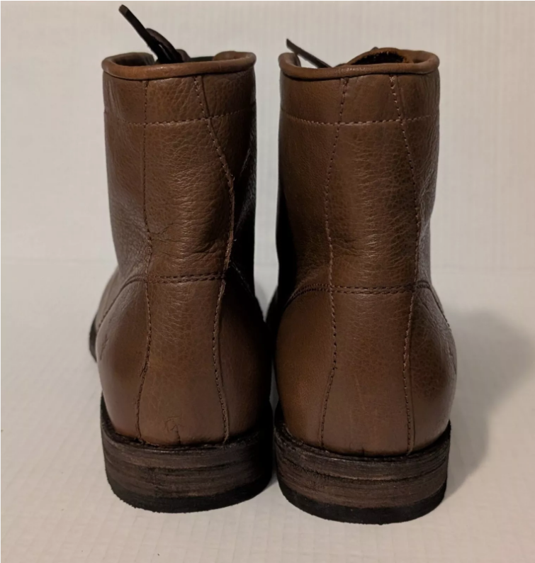 Frye Tyler Combat Boots US 13 D Brown Cognac Leather Laces | eBay