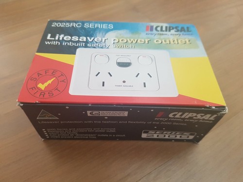 Clipsal RCD Power Outlet never used | eBay Australia
