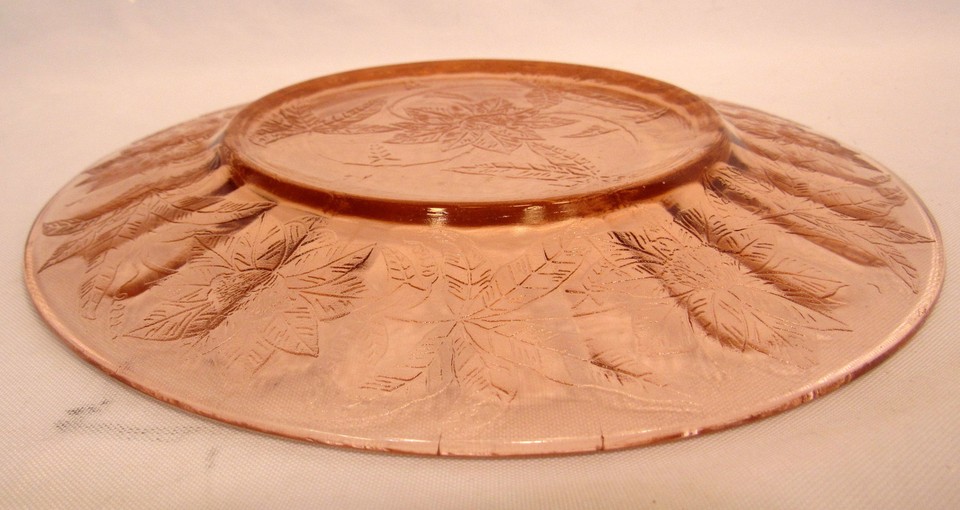 ANCHOR HOCKING PINK DEPRESSION GLASS MIXED PATTERNS TOGETHER GORGEOUS ...