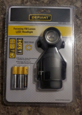 New Defiant Focusing 150 Lumen LED Headlight/Headlamp camping/hiking ...