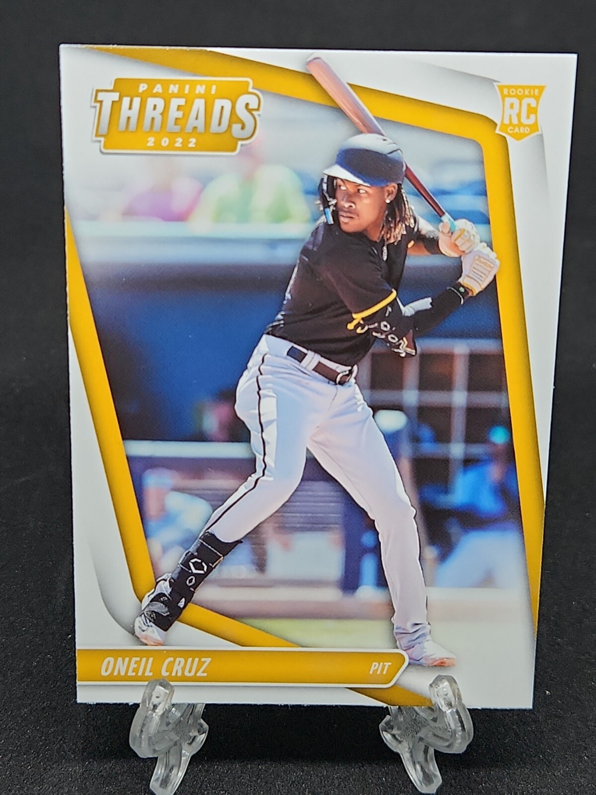 2022 Panini Chronicles Oneil Cruz Threads Rookie Card # 2 Pirates RC | eBay