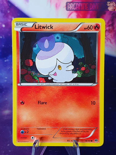 Litwick - Next Destinies 18/99 - Regular Common Pokemon Card | eBay