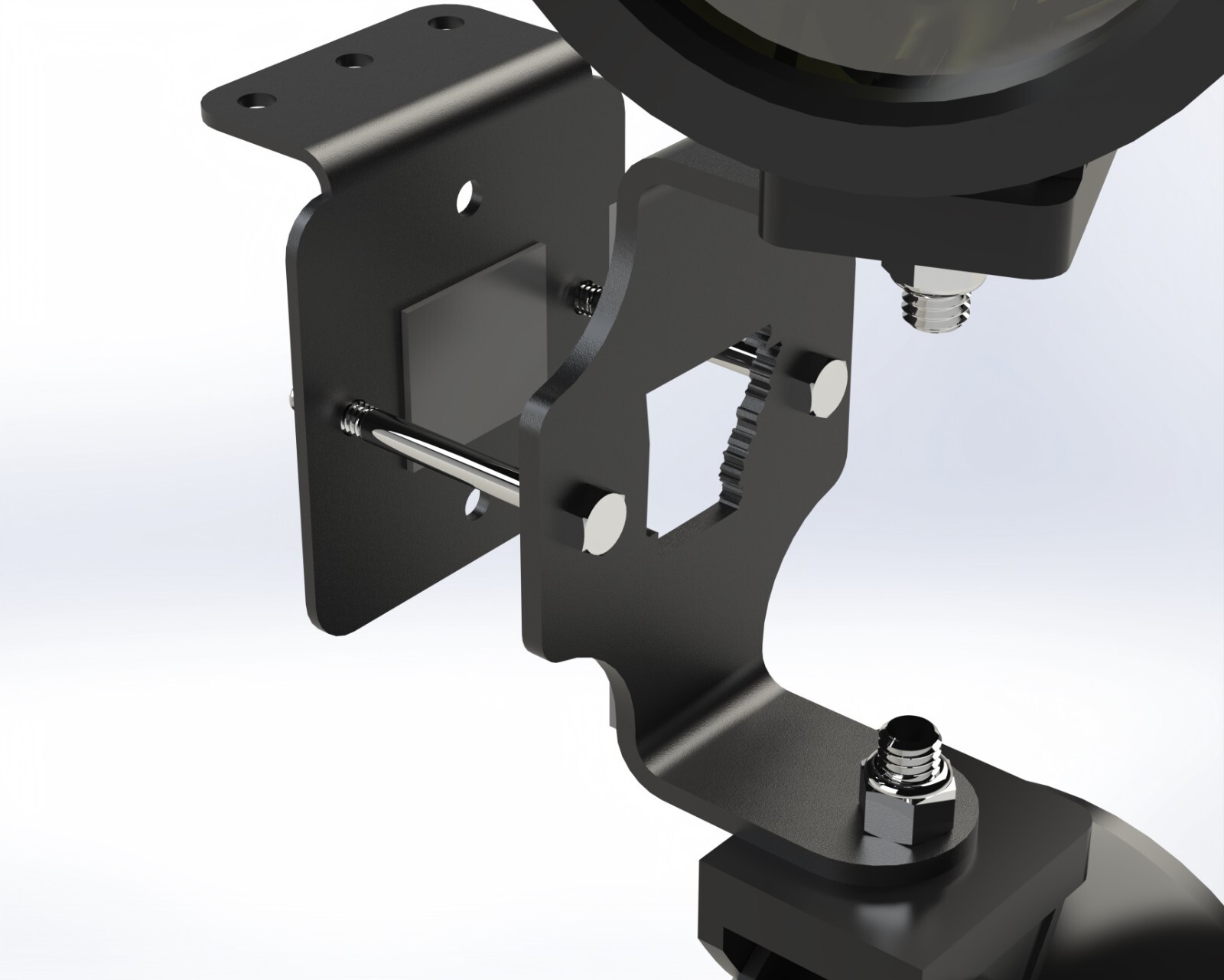 ROPS Light Mount Brackets with 2 LED Pods - USA MADE - Incl. Install ...