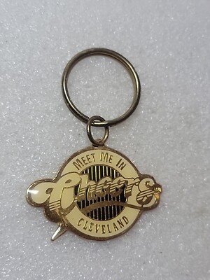 RARE BEAUTIFUL VINTAGE Keychain "MEET ME IN CHEERS" CLEVELAND OHIO 1991 ...