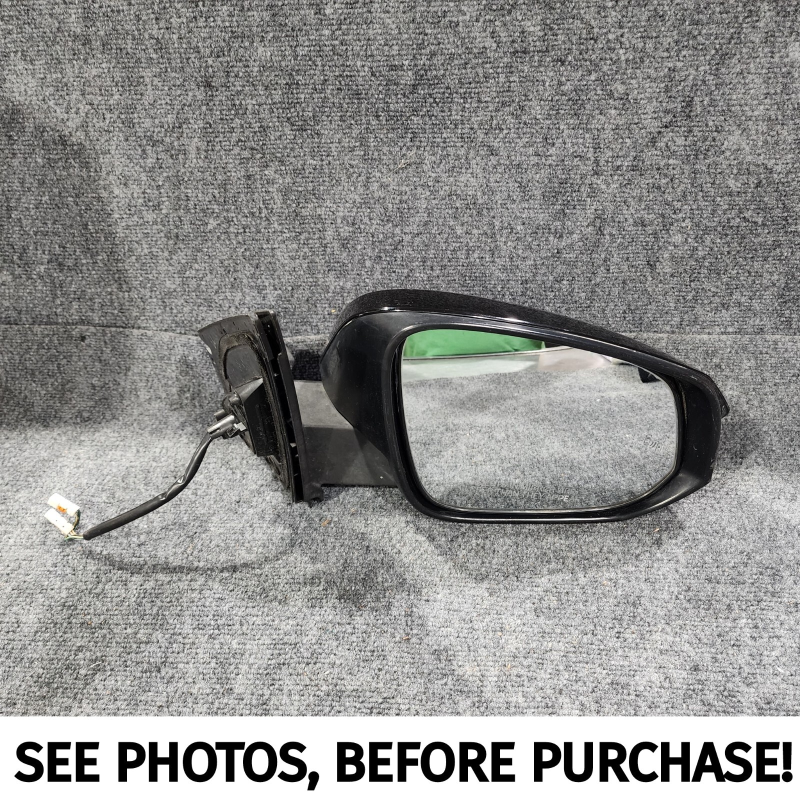 2013-2018 Toyota Rav4 Right Side View Mirror Signal, Lane Assist Black ...