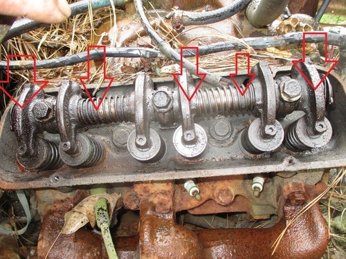 1964 BUICK 225 V6 ROCKER ARM ASSEMBLY CORE SKYLARK SPECIAL 64 | eBay