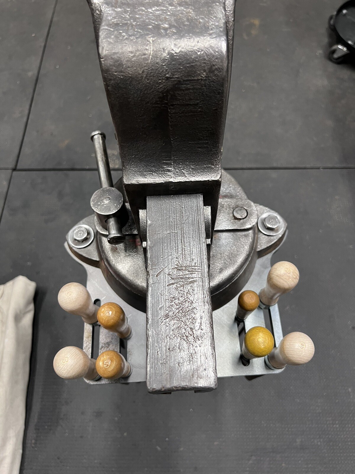 Vise Mounting Plate f/ Chas Parker 288 1/2 | eBay