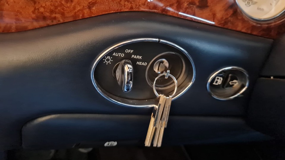 Factory Made uncut key blade for Bentley Arnage, Rolls-Royce Silver ...