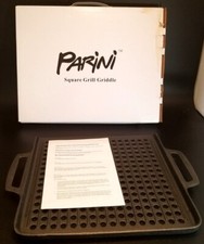 PARINI 12" Copper Non-stick Square Griddle for sale online | eBay