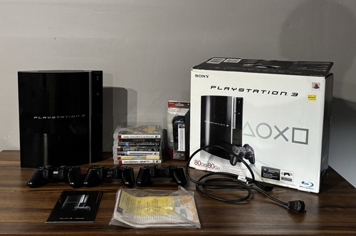 Sony Playstation 3 Ps3 Fat Console Cechg01 Playstation 3 Console Bundle ...