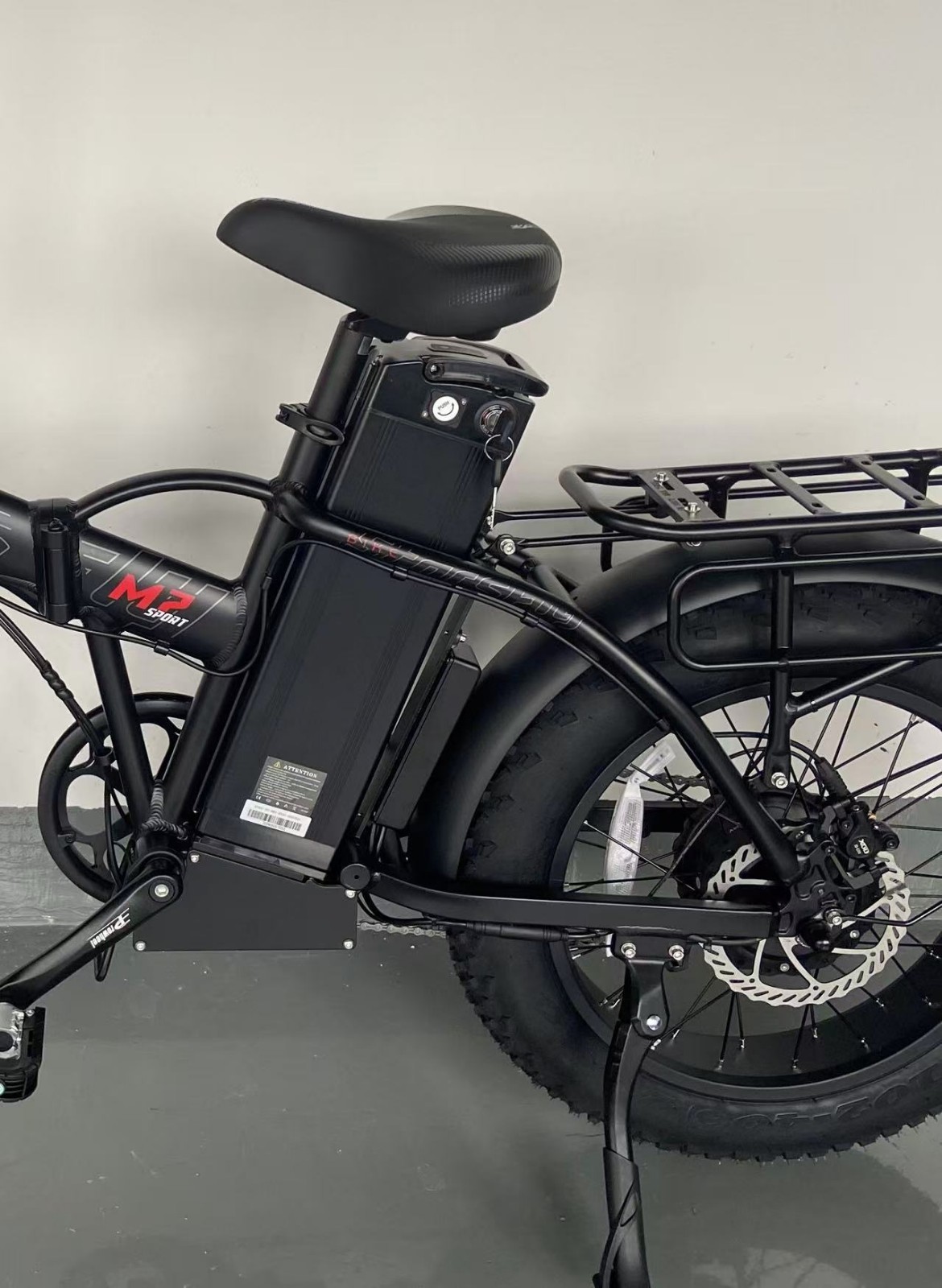 ONLY BATTERY Allegro Starsfly 20'' fat tyre folding bike 48V35Ah ...
