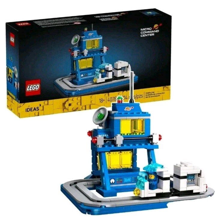 LEGO 40786 SPACE Micro Command Centre Insider Points EXCLUSIVE RARE GWP ...