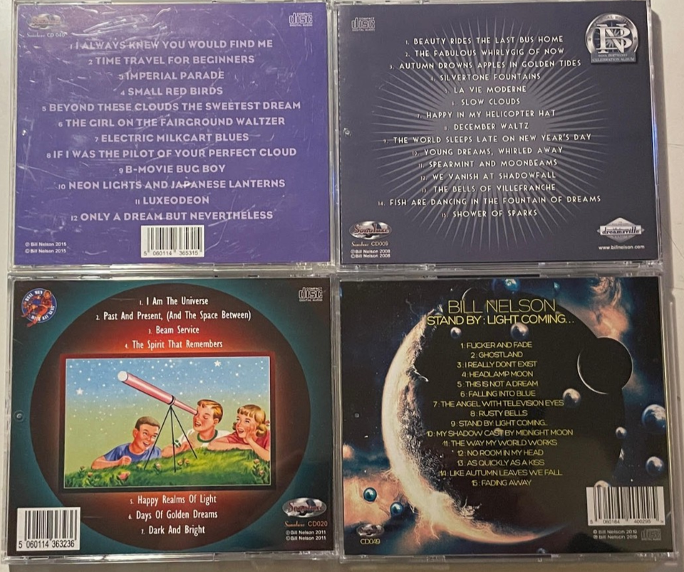 16 ALBUM CD LOT Bill Nelson Sonoluxe Label Releases USED EXCELLENT ...