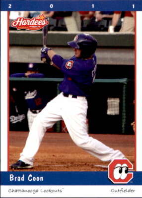 2011 Chattanooga Lookouts Grandstand #5 Brad Coon Willowick Ohio ...