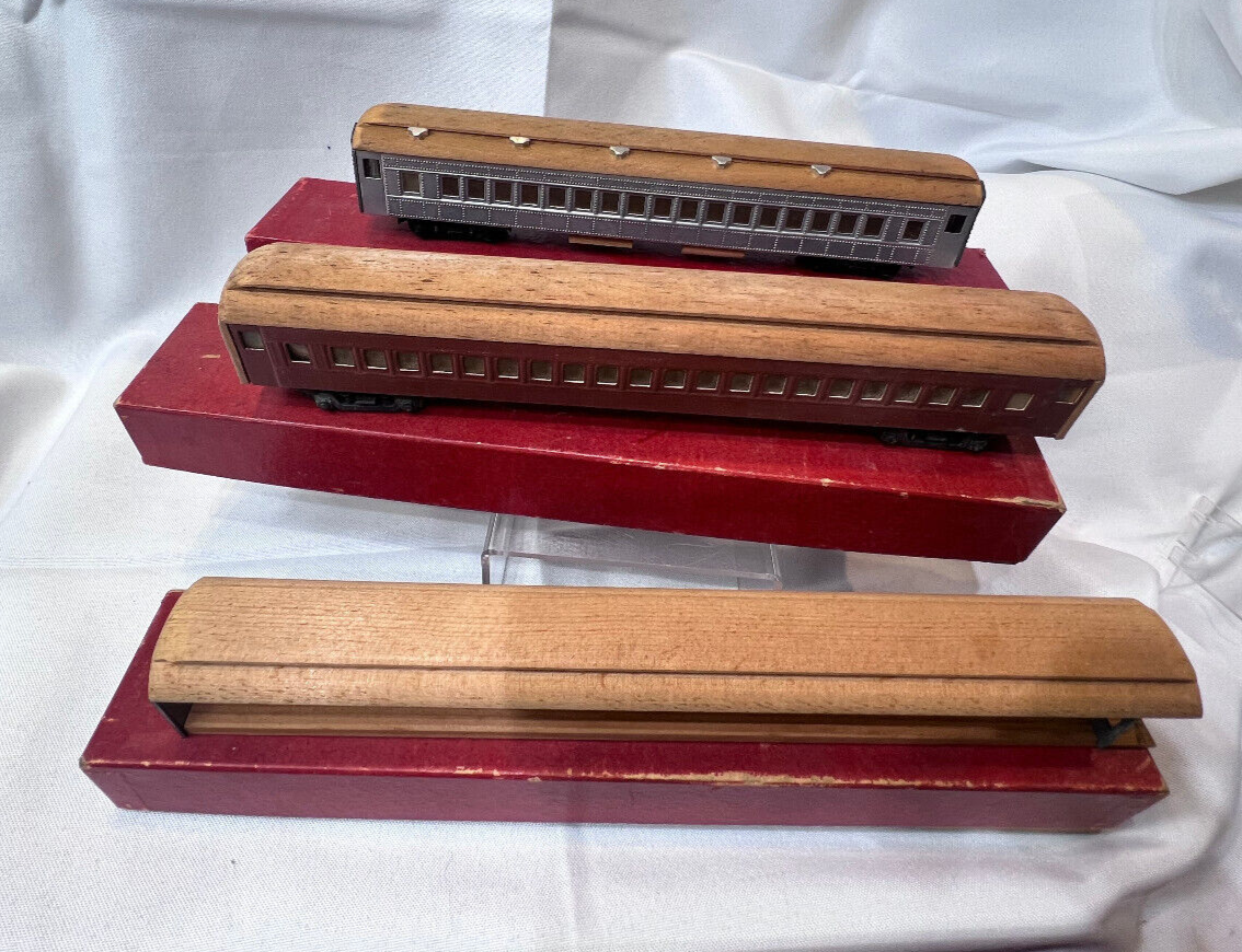 Vtg HO Scale JC Train Model Kits Passenger Kit Silver Sides Coach ...