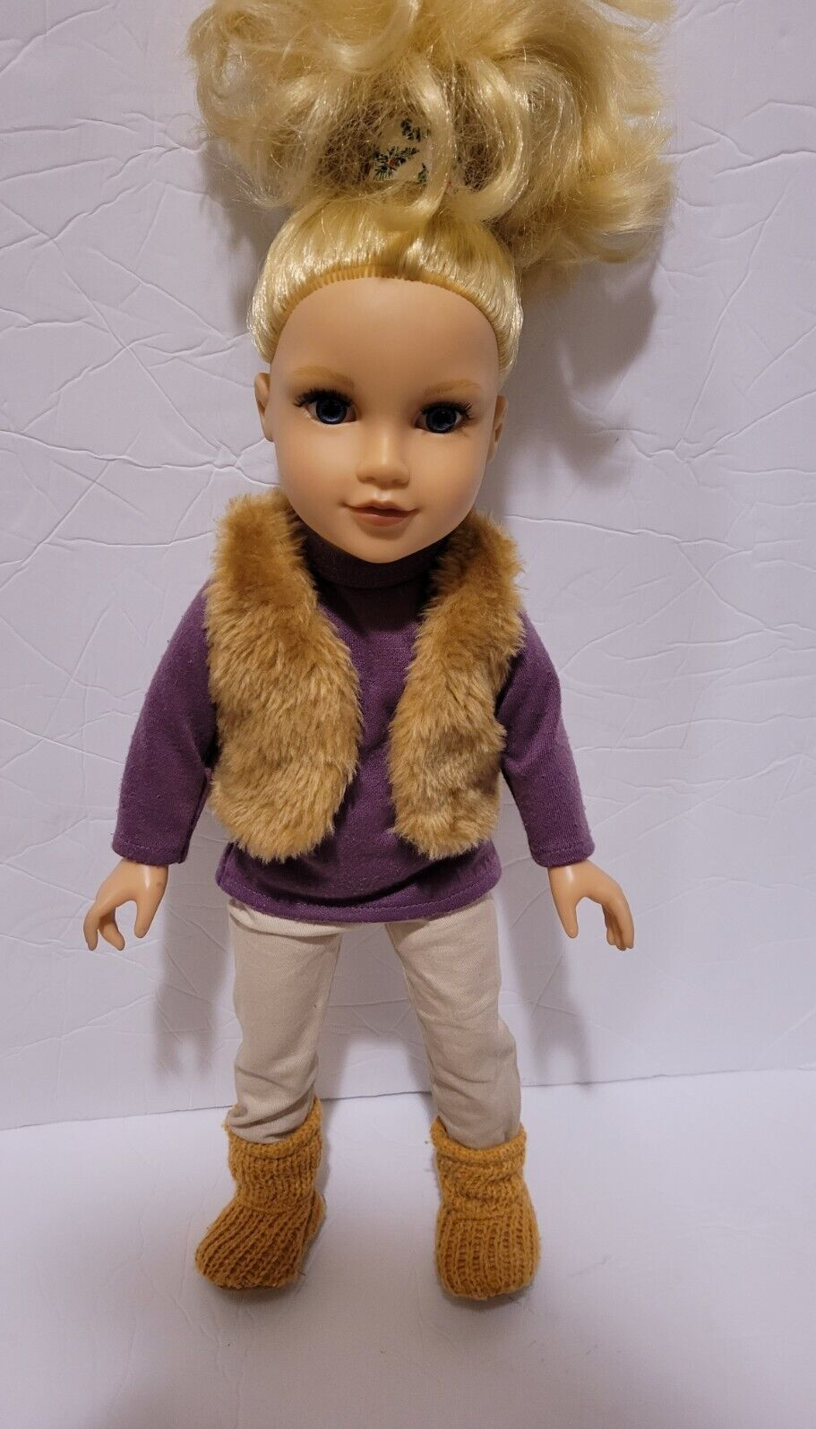 Geoffrey Journey Girls Blonde Hair Blue Eyes 18" Doll 2015 | eBay