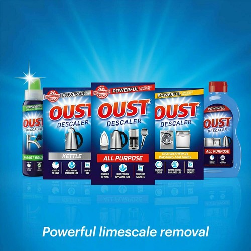 Oust All-Purpose Descaler Sachets, 2 Packs of 3 Sachets 5000325052314 ...