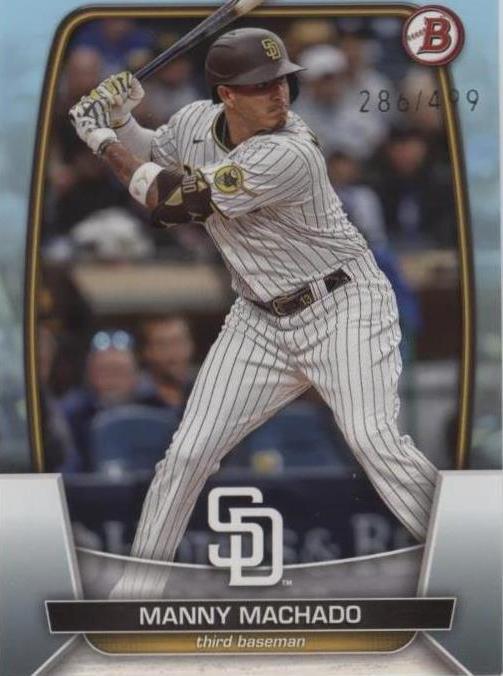 2023 Bowman - Manny Machado #45 Sky Blue /499 for sale online | eBay