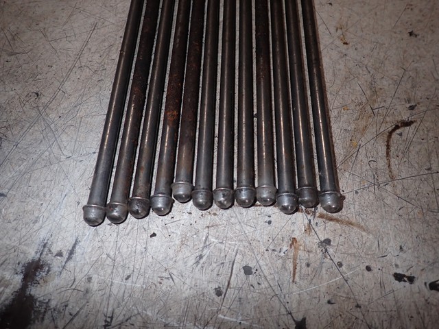 Caterpillar CAT 3056E Diesel Engine Push Rods Set of 12 067-6095 L-1B ...