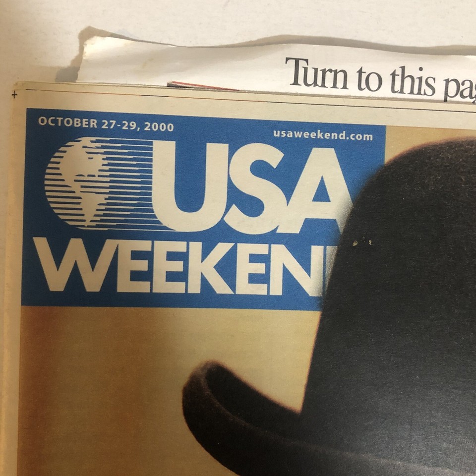 October 2000 USA Weekend Magazine Shaquille O’Neal | eBay