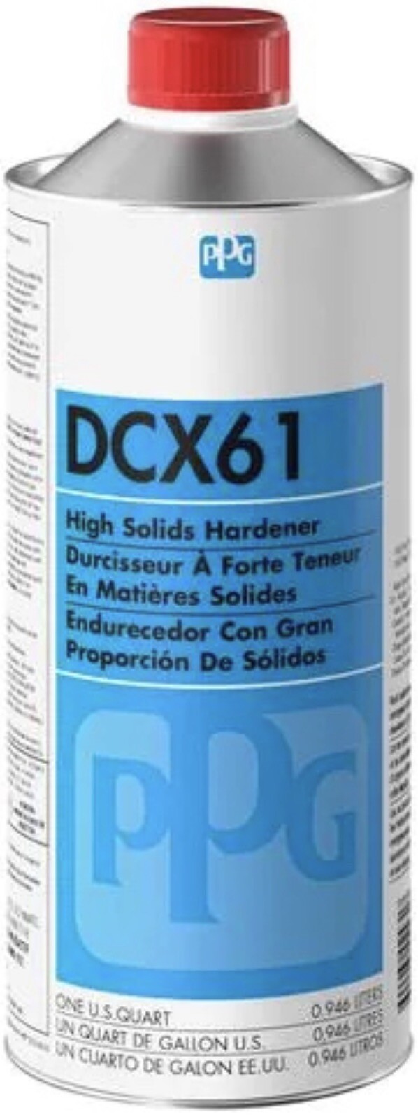 PPG DELTRON 1 Qt DCX61 High Solids Hardener, For Clear, FREE SHIPPING ...