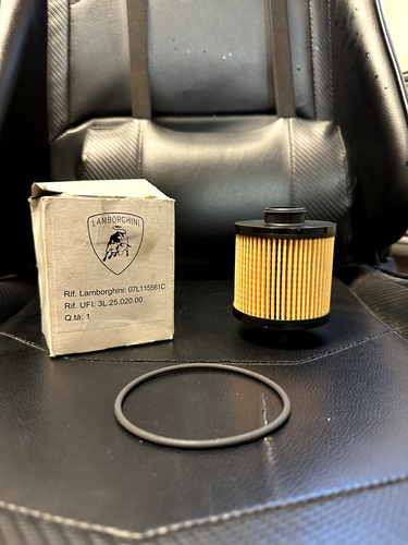 Lamborghini 2004-2008 Gallardo Coupe / Spyder Oil Filter OEM ...
