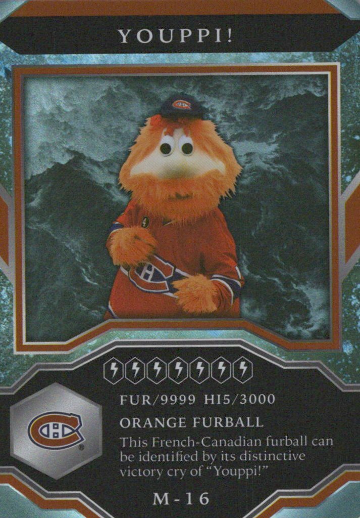2021-22 Upper Deck MVP #Mascot Gaming Cards #M-16 Youppi! Canadiens | eBay