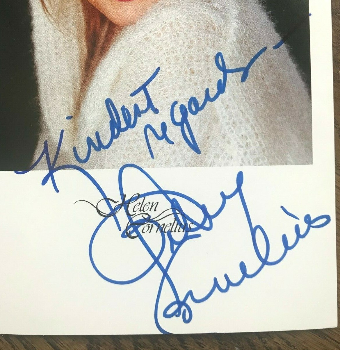 HELEN CORNELIUS Signed 5 x 8 Photo Country Singer duets with JIM ED ...